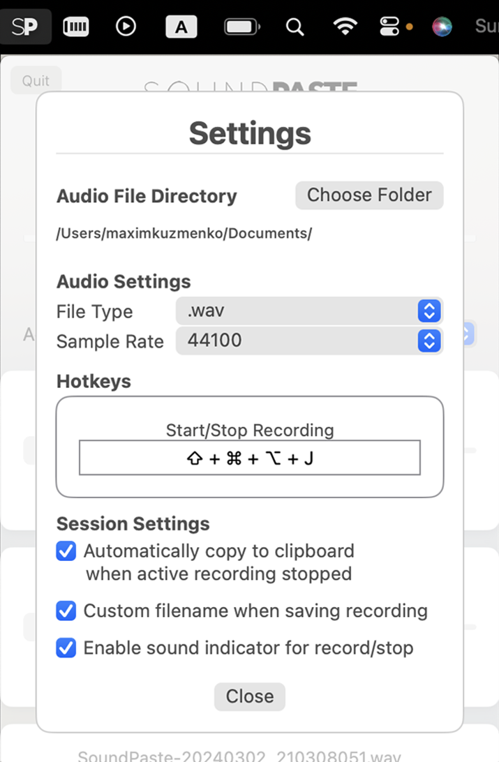SoundPaste | Copy-Paste Sound